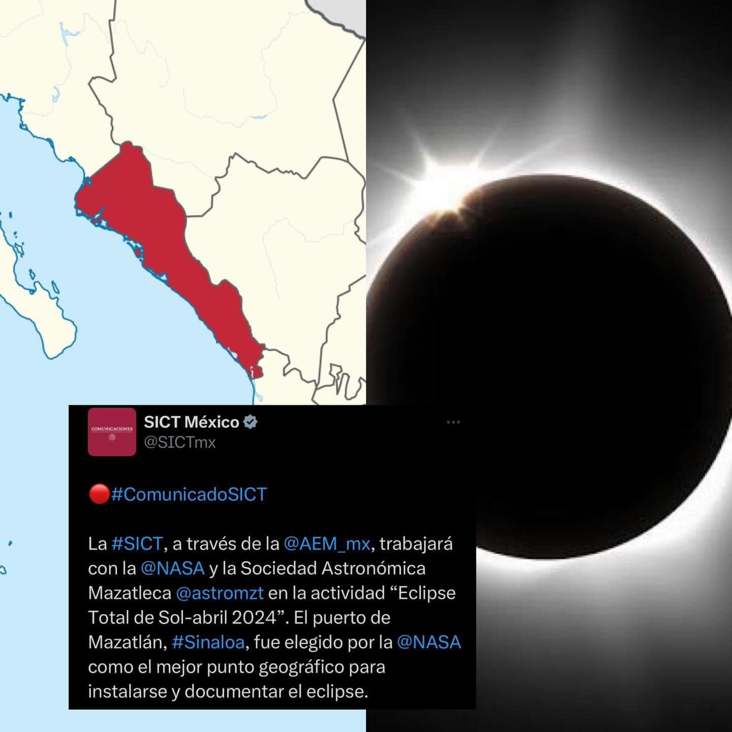 MAZATLÁN VERÁ UN ECLIPSE DE SOL. - Enfasis Comunicaciones