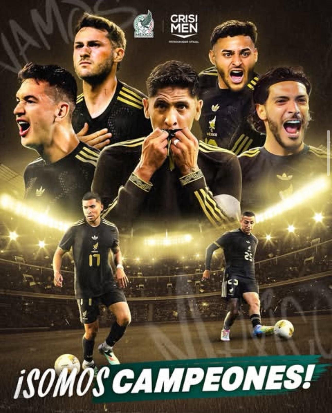 MÉXICO SE CORONA BICAMPEÓN DE LA COPA ORO 2025 ANTE ESTADOS UNIDOS ...